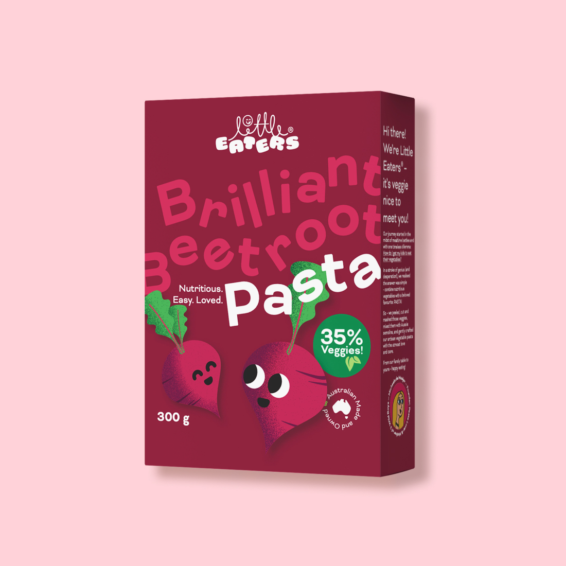 Brilliant Beetroot Pasta - Little Eaters